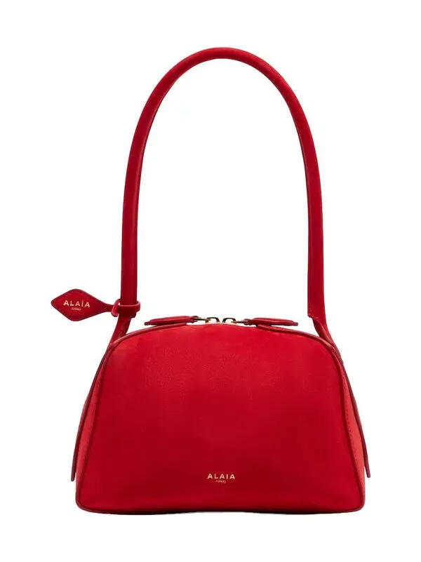 Alaïa Le Bouledogue Small Shoulder Bag - Red