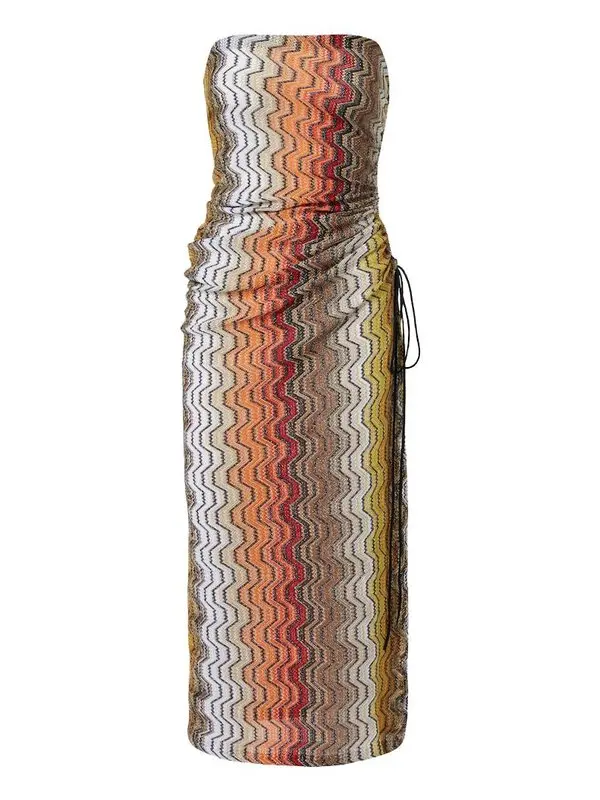 Missoni Wave Lamé Beach Dress - Multicoloured
