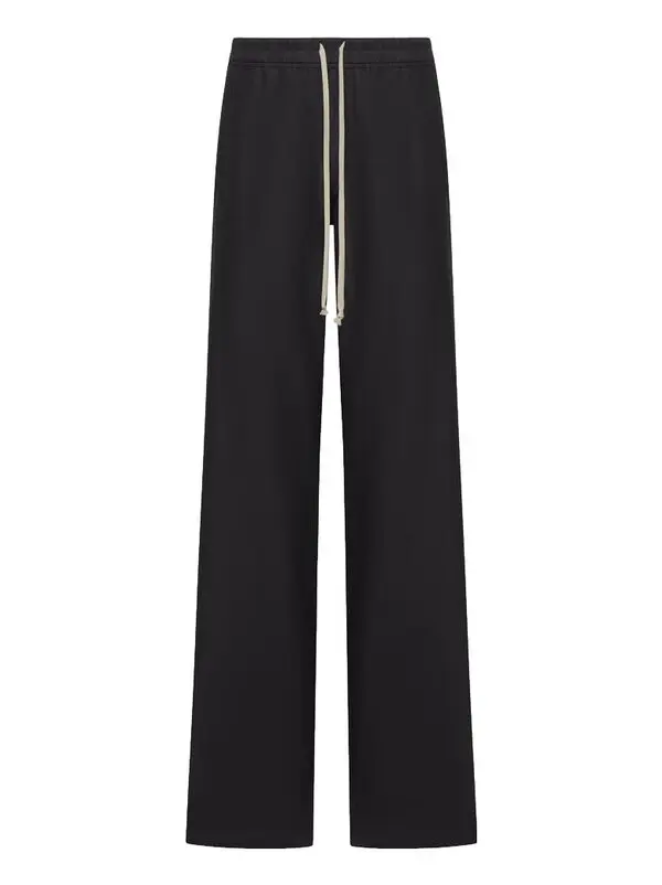 Moncler Drawstring Trousers In Technical Fabric - Black