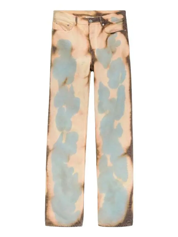 JW Anderson Straight Leg Jeans - Pink