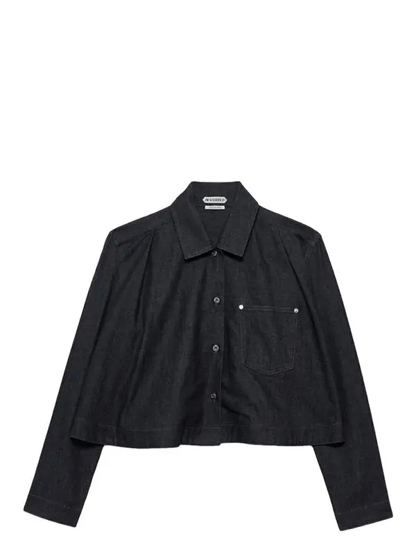JW Anderson Flare Hem Shirt - Navy