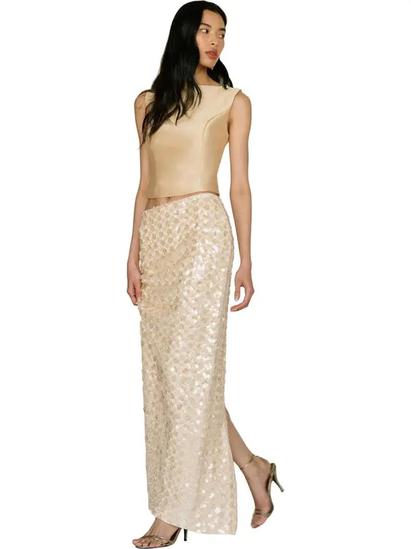 REFORMATION Melanie Two Piece Set - Yellow