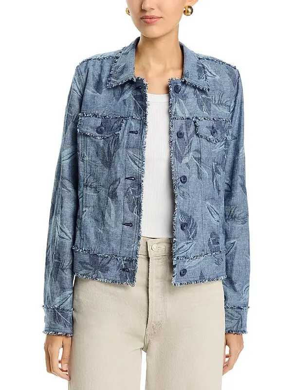 Tommy Bahama Two Palms Raw Edge Jacquard Jacket - Coastline
