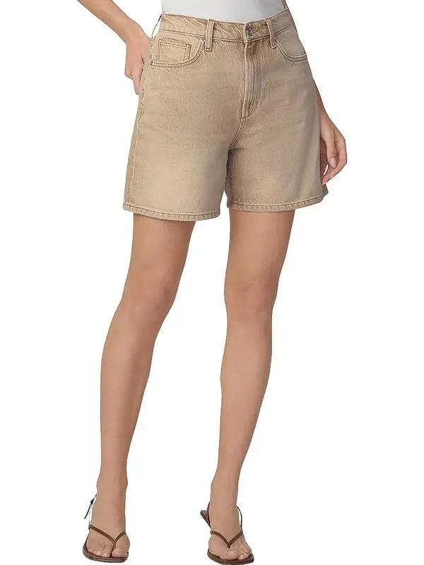 Joe's Jeans The Harlowe High Rise Jean Shorts - Washed Tan