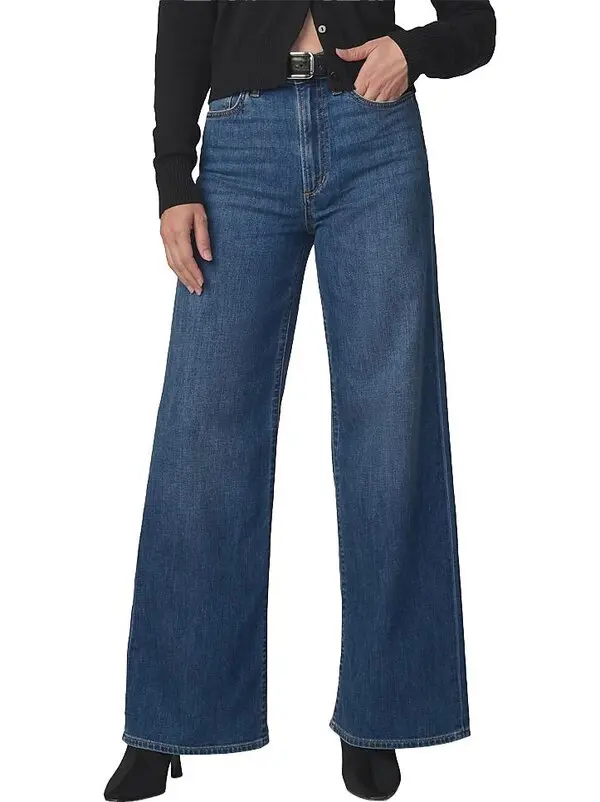 Joe's Jeans The Mia Petites Wide Leg Jeans - Fortunate