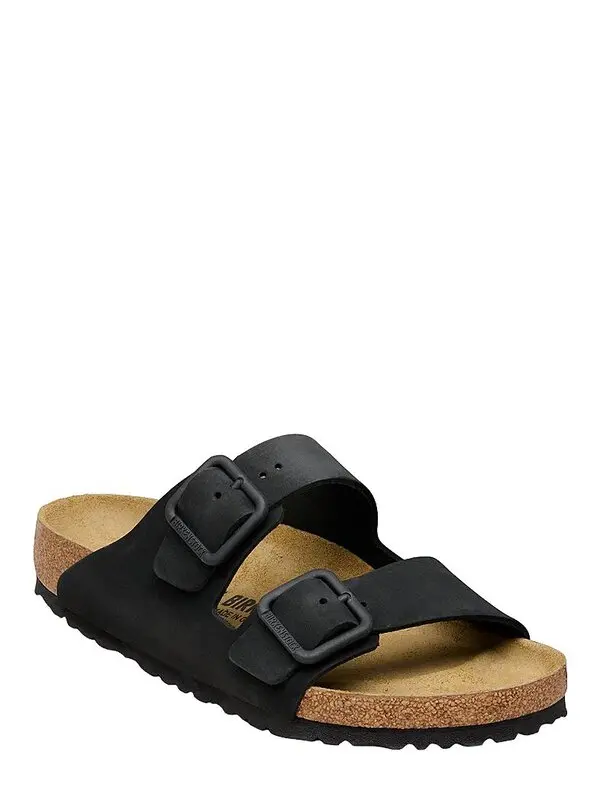BIRKENSTOCK Arizona Buckle Sandals - Black