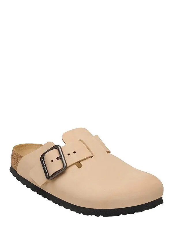 BIRKENSTOCK Boston Wire Buckle Clogs - Sandcastle
