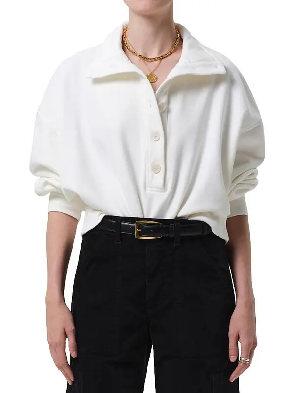 Citizens Of Humanity Mirelle Funnel Neck Sweatshirt - Pashmina