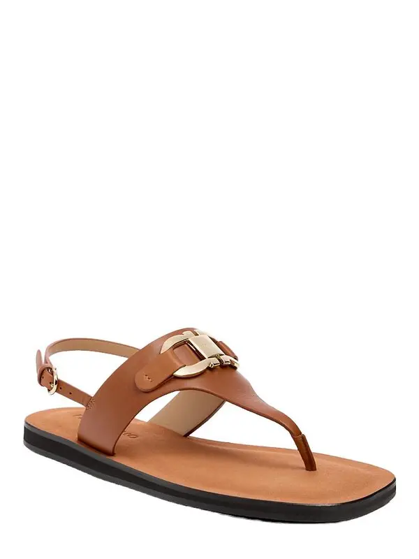 FERRAGAMO Siriana Thong Sandals - Naturale