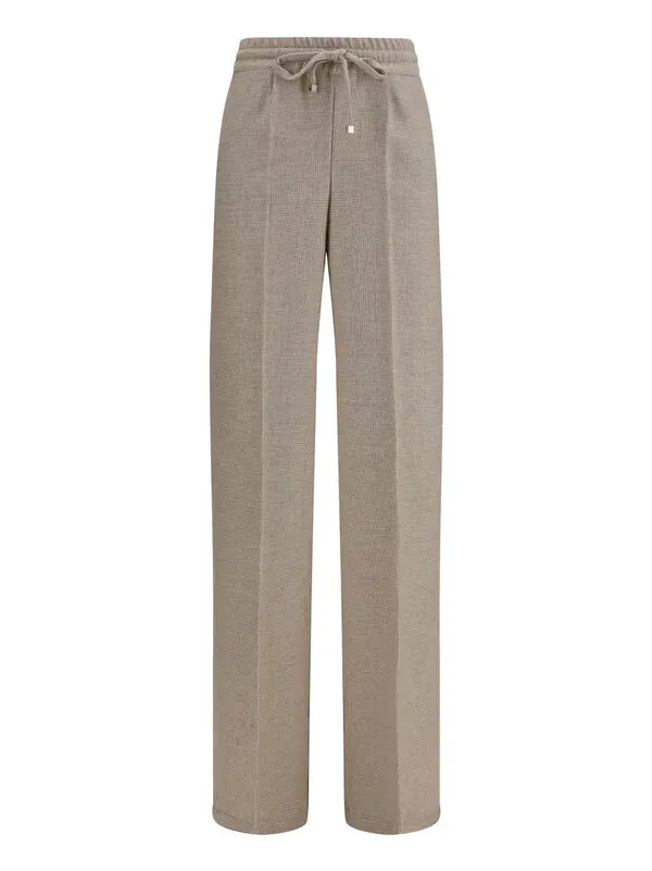 Kiton Cashmere Drawstring Pants - Cream