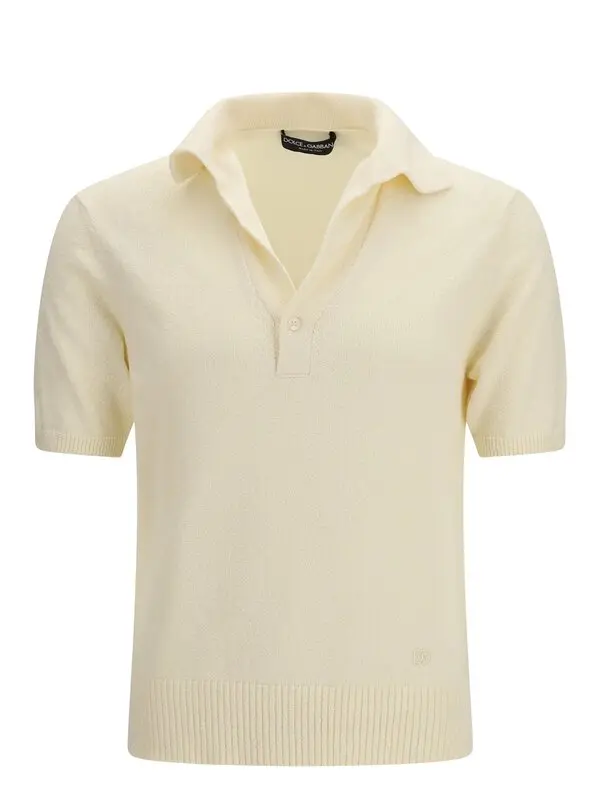 Dolce & Gabbana Cotton-blend Polo Shirt - Multicolor