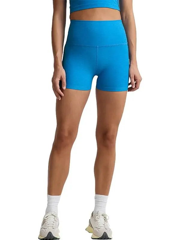 Beyond Yoga Spacedye Keep Pace 3" Biker Shorts - Malibu Lagoon Heather