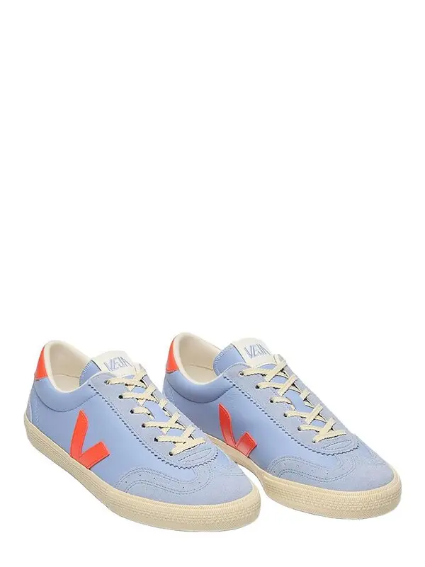 VEJA Volley Sneakers - Olympe Orange Fluo Calcaire