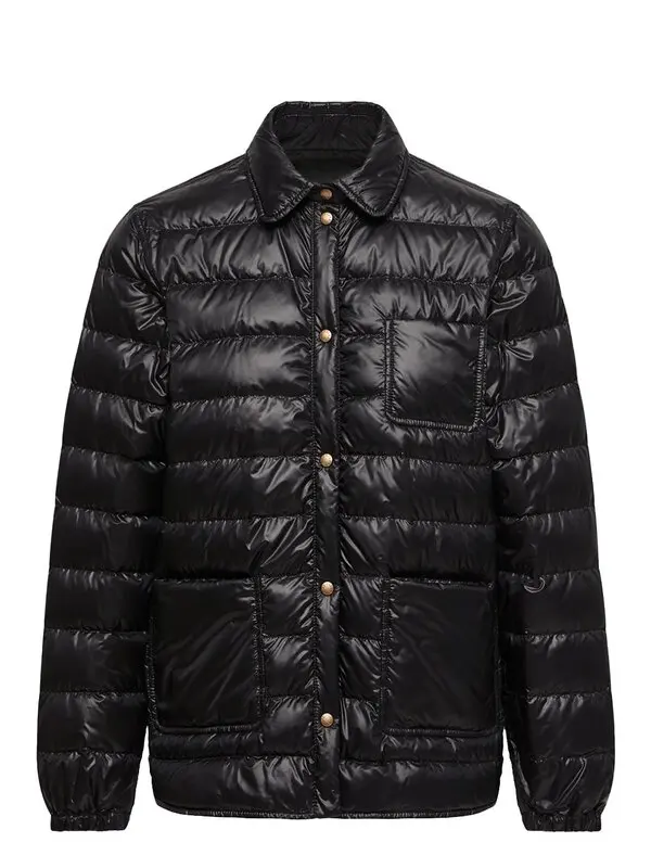 Moncler Fouine Down Shirt Jacket - Black