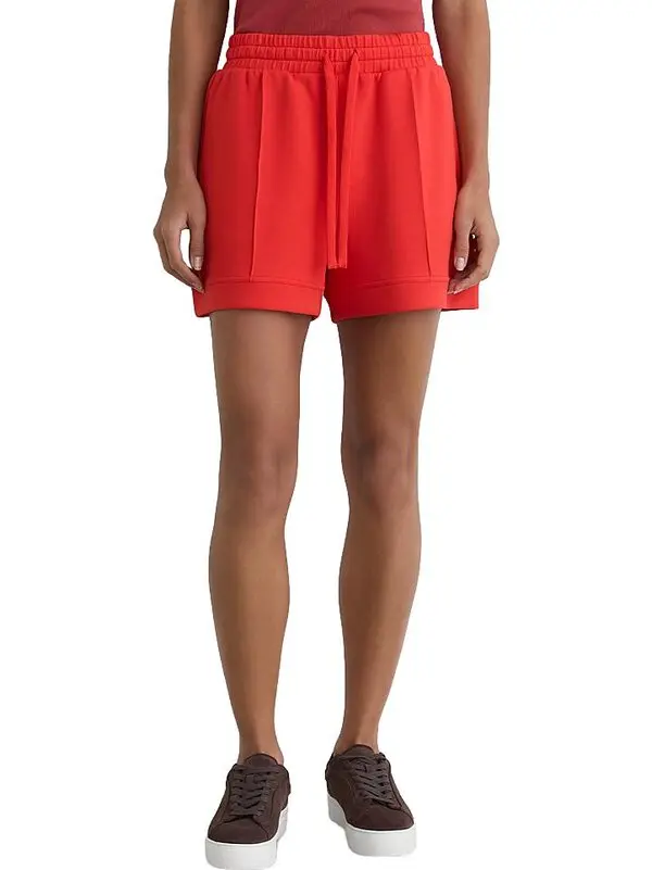 REISS Drawstring Shorts - Coral Red