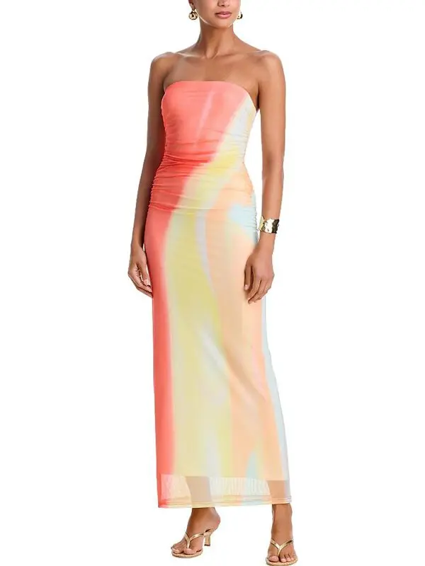 Significant Other Sura Strapless Maxi Dress - Painted Muse