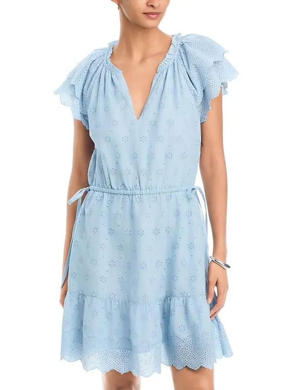 Vineyard Vines Etta Eyelet Dress - Del Mar