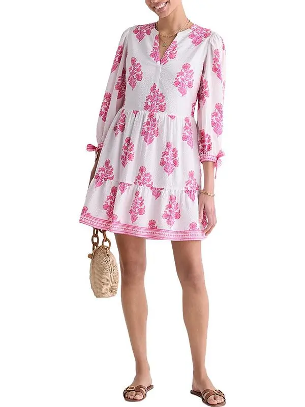 Vineyard Vines Tessa Tie Sleeve Dress - Floral