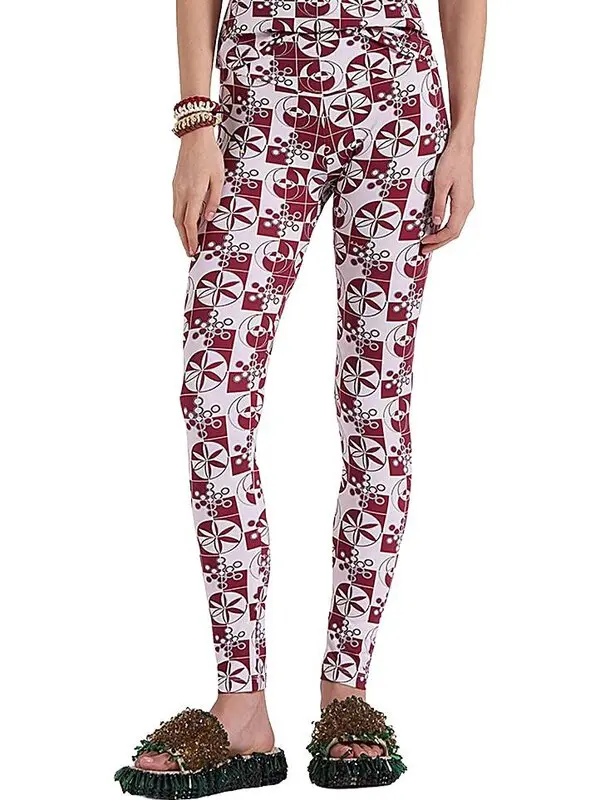 La DoubleJ Magica Leggings - Eclipse Bordeaux