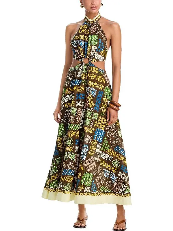 ALEMAIS Minnie Midi Dress - Multi