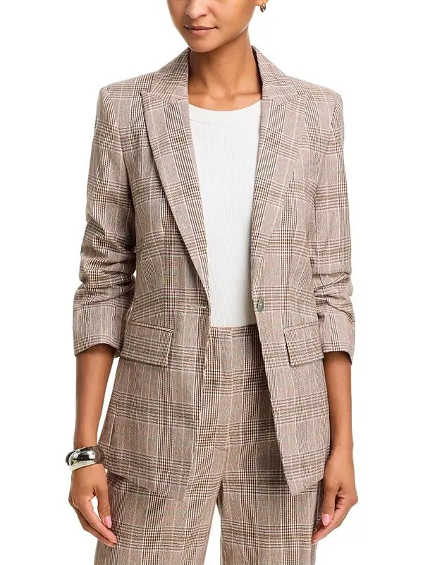 Veronica Beard Clayton Dickey Jacket - Raisin Multi