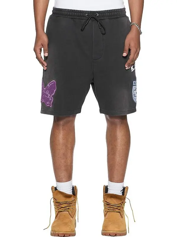 Ksubi Genesis Trak 32.3" Fade Shorts - Charcoal