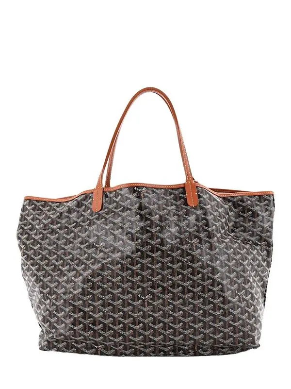 Goyard Gm Saint Louis Tote Coated Canvas - Brown