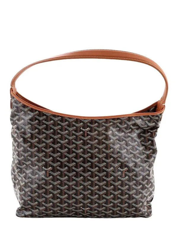 Goyard Boheme Hobo Coated Canvas - Brown