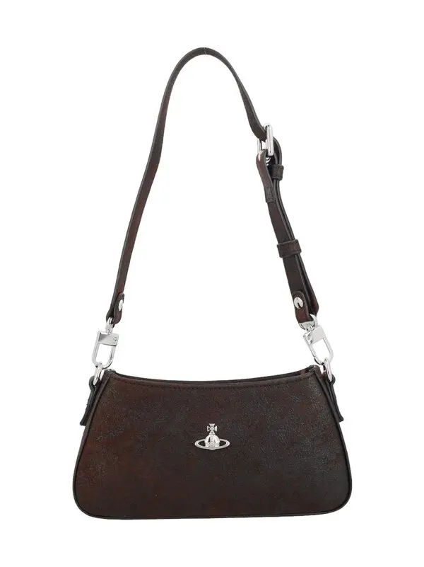 VIVIENNE WESTWOOD Tasha Shoulder Bag - Brown