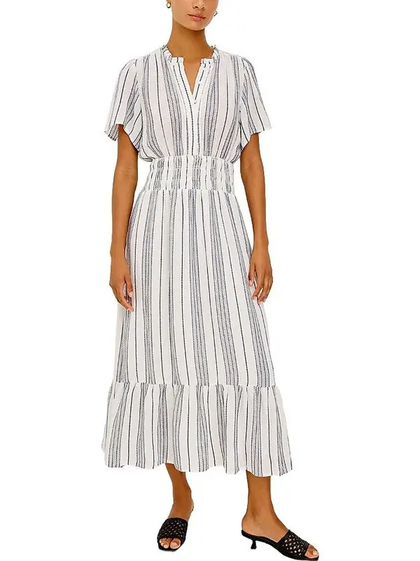 Rails Brent Dress Vertical Stripes - Salino Stripe
