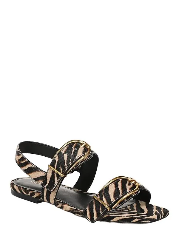 Veronica Beard Maglio 2 Slingback Sandals - Ziger Brown