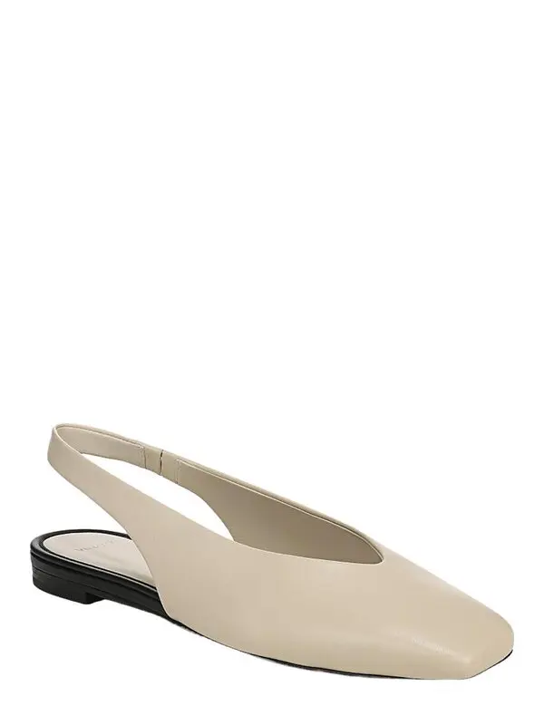 Vince Darlina Slingback Flats - Moonlight