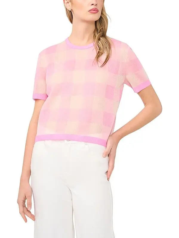 Ted Baker London Eunice Short Sleeve Knit Top - Full Bloom