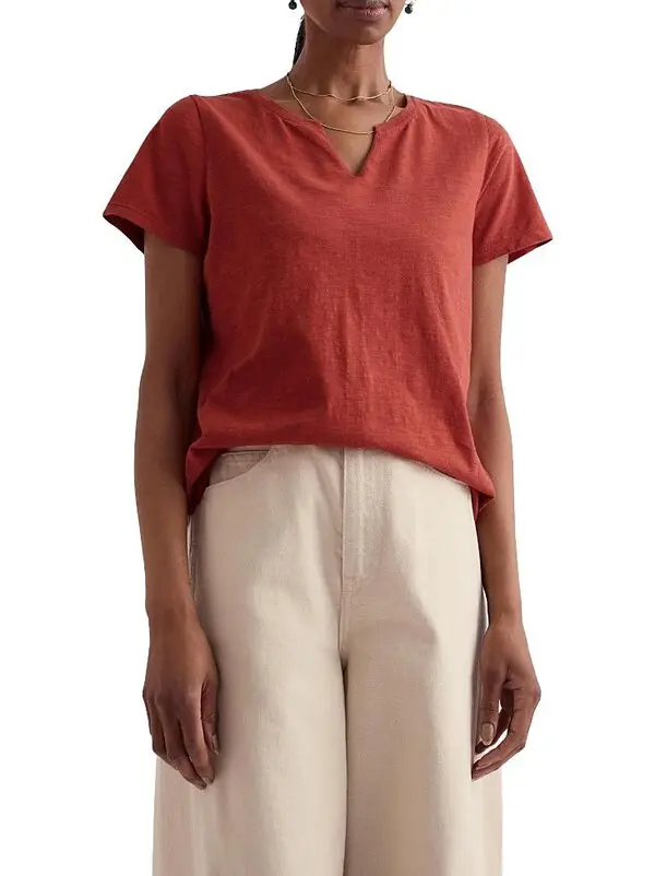 SEASALT CORNWALL Kellow T-shirt - Masala