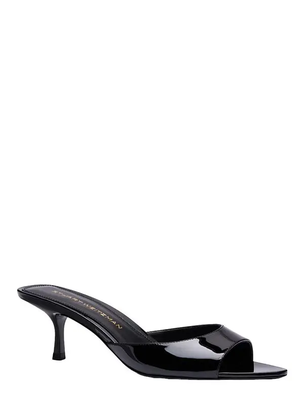 STUART WEITZMAN Lexington 50 Mules - Black