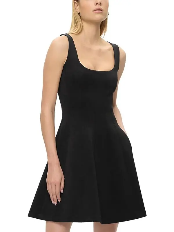 Herve Leger Penelope Mini Dress - Black