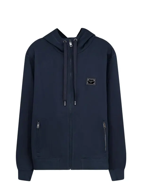 Dolce & Gabbana Hooded Cotton Sweatshirt - Multicolor