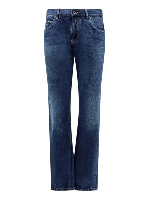 Dolce & Gabbana Cotton Jeans - Blue