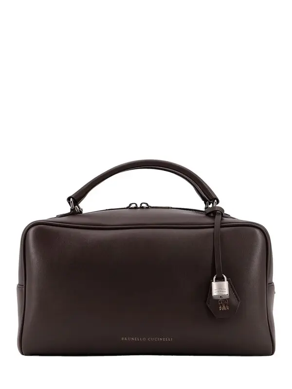 Brunello Cucinelli Explorer Leather Crossbody Bag - Multicolor