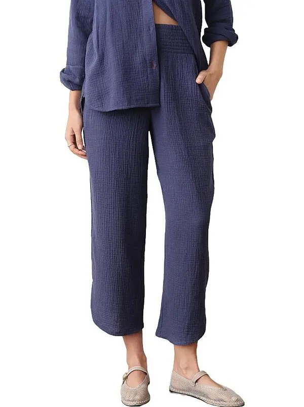 Marine Layer Cali Double Cloth Pants - Bay Blue