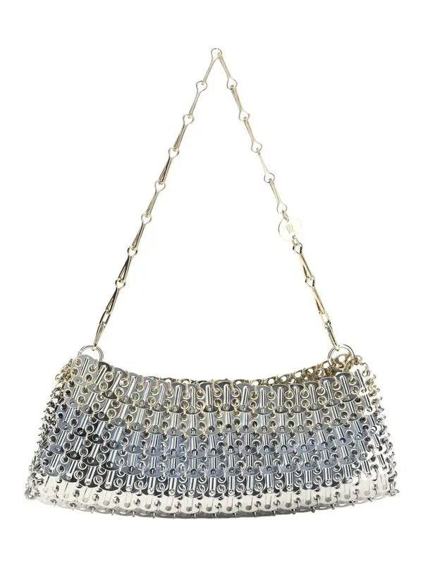 Rabanne Skyline Clutch - Silver