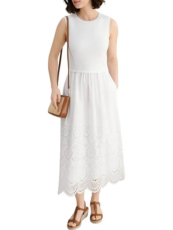 HOBBS LONDON Hollingworth Midi Dress - White