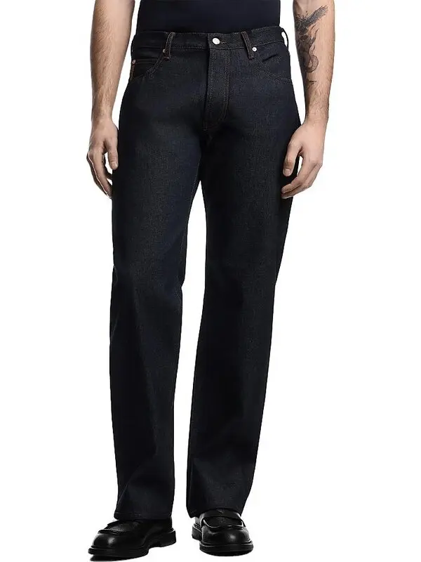 Emporio Armani Comfort Fit Pure Cotton Jeans - Medium Blue Denim