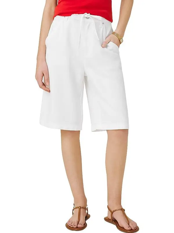 Splendid Lounge Denim Shorts - White