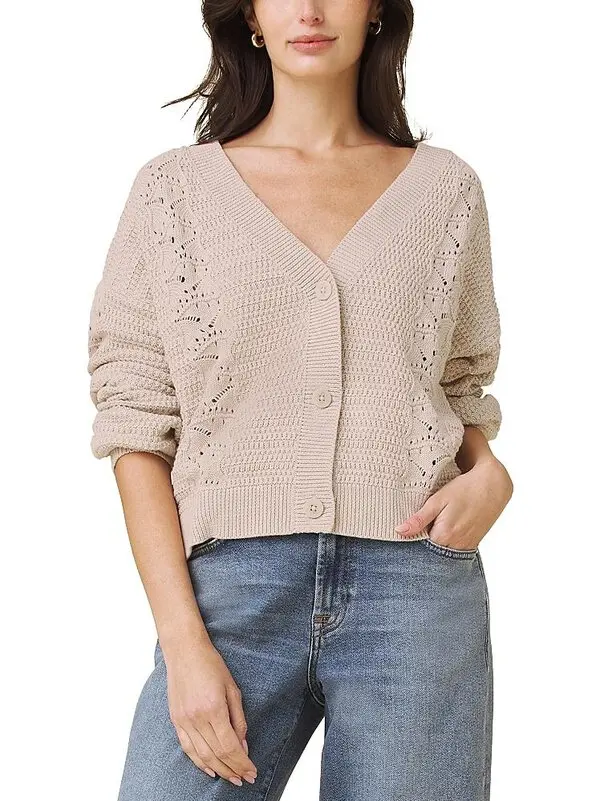 Splendid Bridget Cardigan - Light Fawn