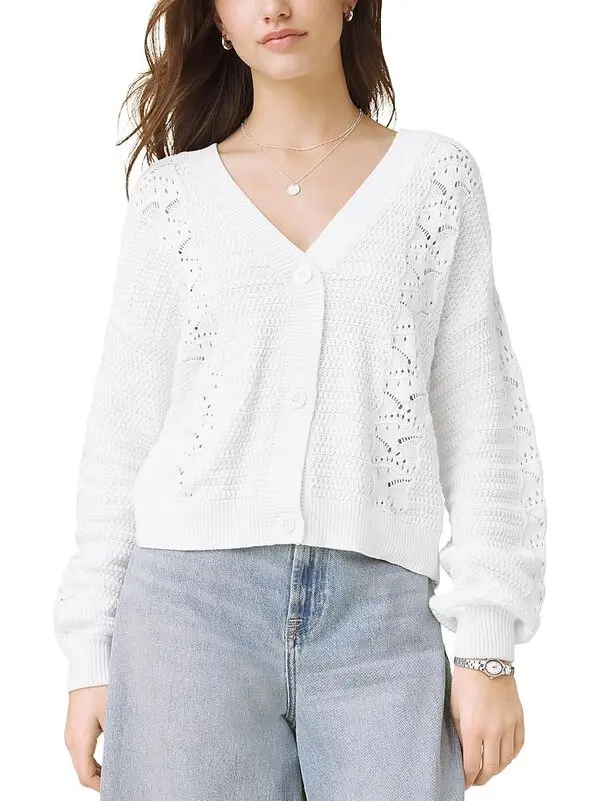 Splendid Bridget Cardigan - White