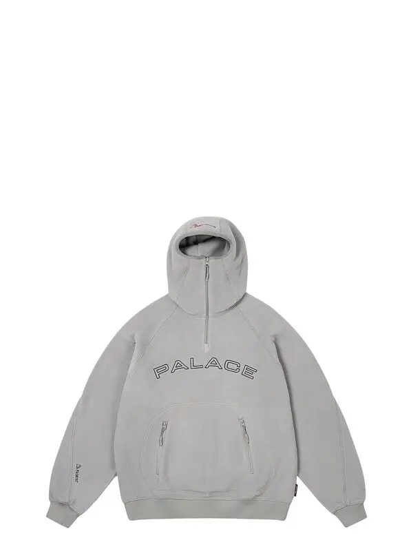 PALACE Polartec Shadow Hooded Fleece - Grey