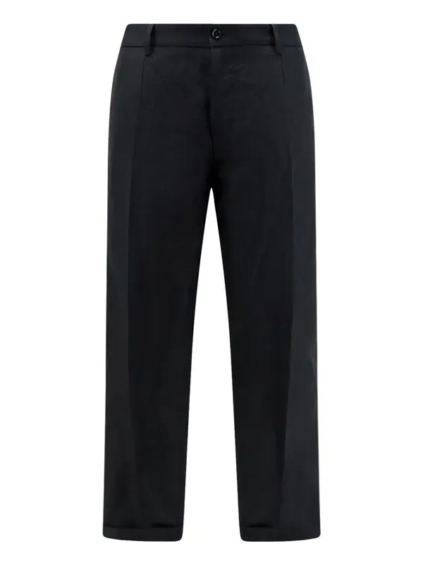 Dolce & Gabbana Tailored Linen Trousers - Multicolor