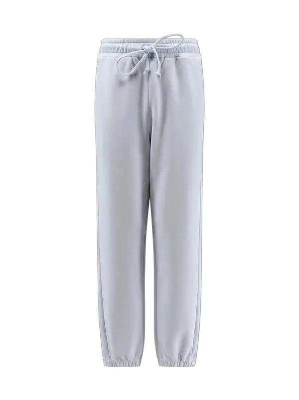 Dolce & Gabbana Cotton Trousers With Embroidered Logo - Multicolor