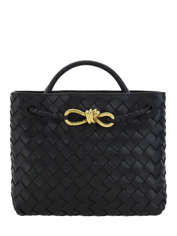 Bottega Veneta Andiamo Shoulder Bag - Black
